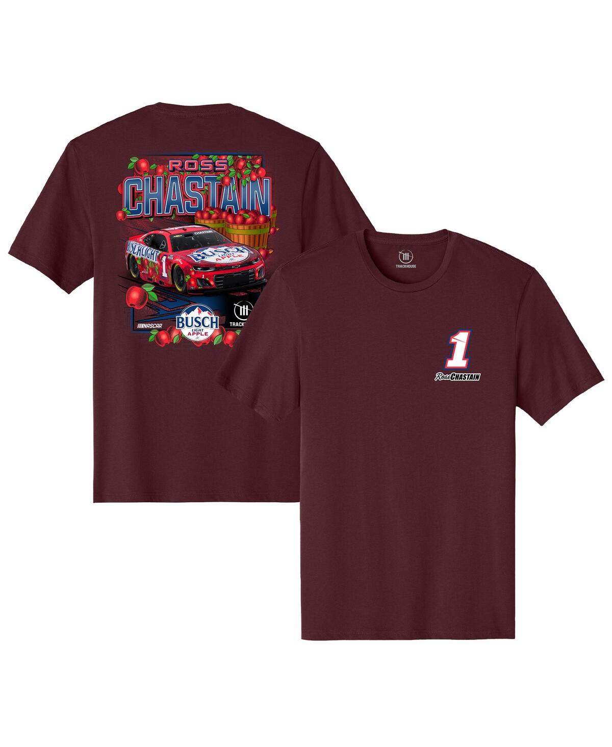 Click here for Trackhouse Racing Team Collection Mens Maroon Ross... prices