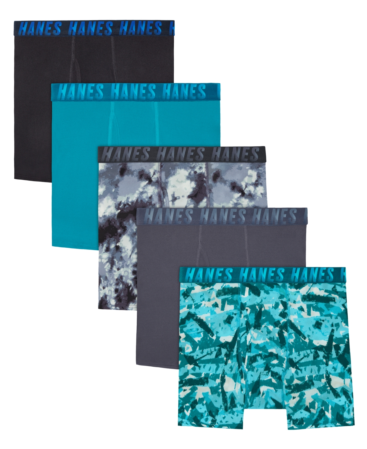 Click here for Hanes Big Kids 5-Pack Performance Stretch Briefs -... prices