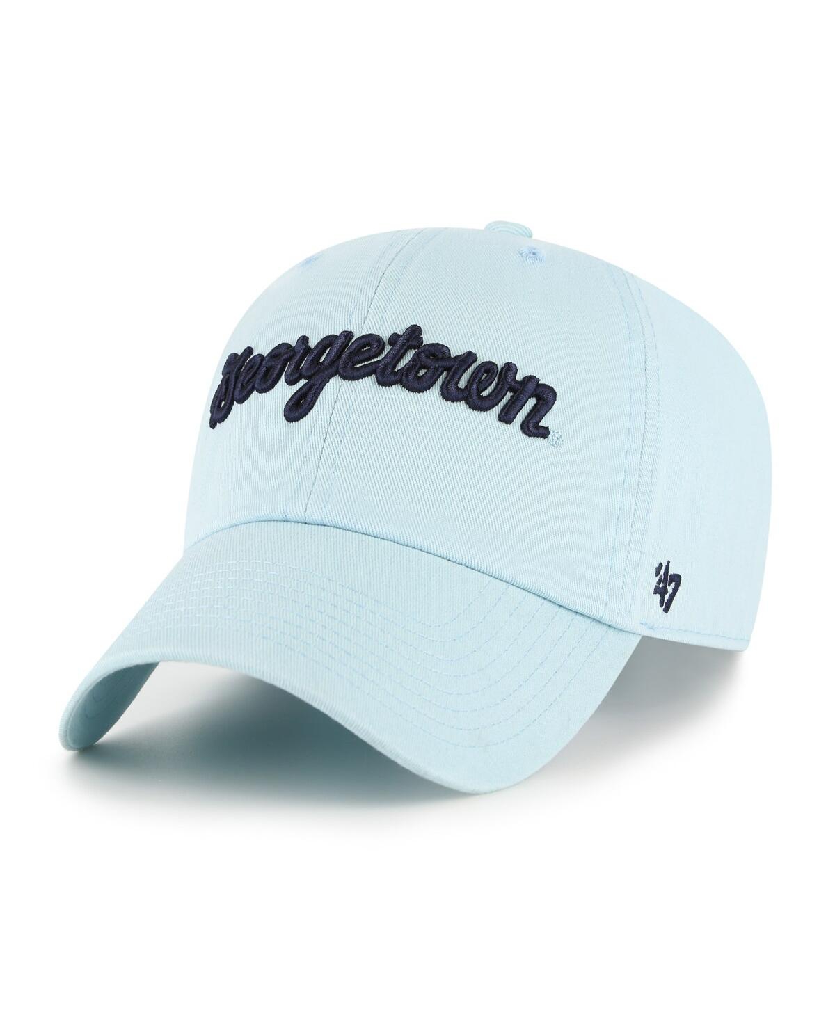 Click here for 47 Brand Mens Powder Blue Georgetown Hoyas Clean U... prices