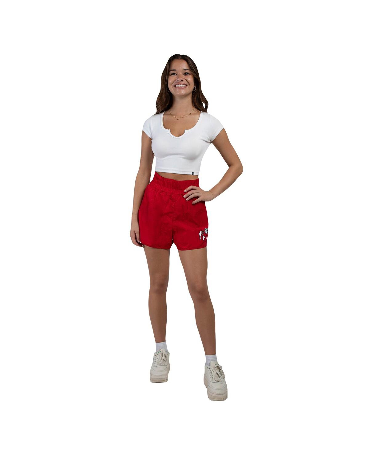 Click here for Hype and Vice Womens Red Georgia Bulldogs Boxer Sh... prices