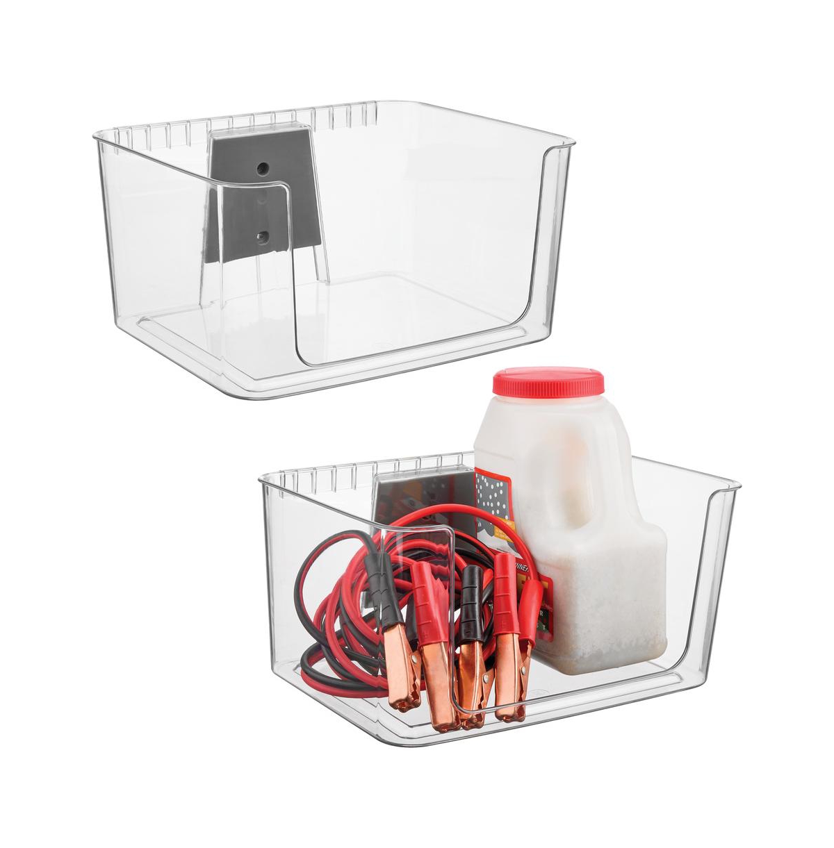 Click here for iDesign Large Wall-Mounted Open-Front Bin/Bracket... prices