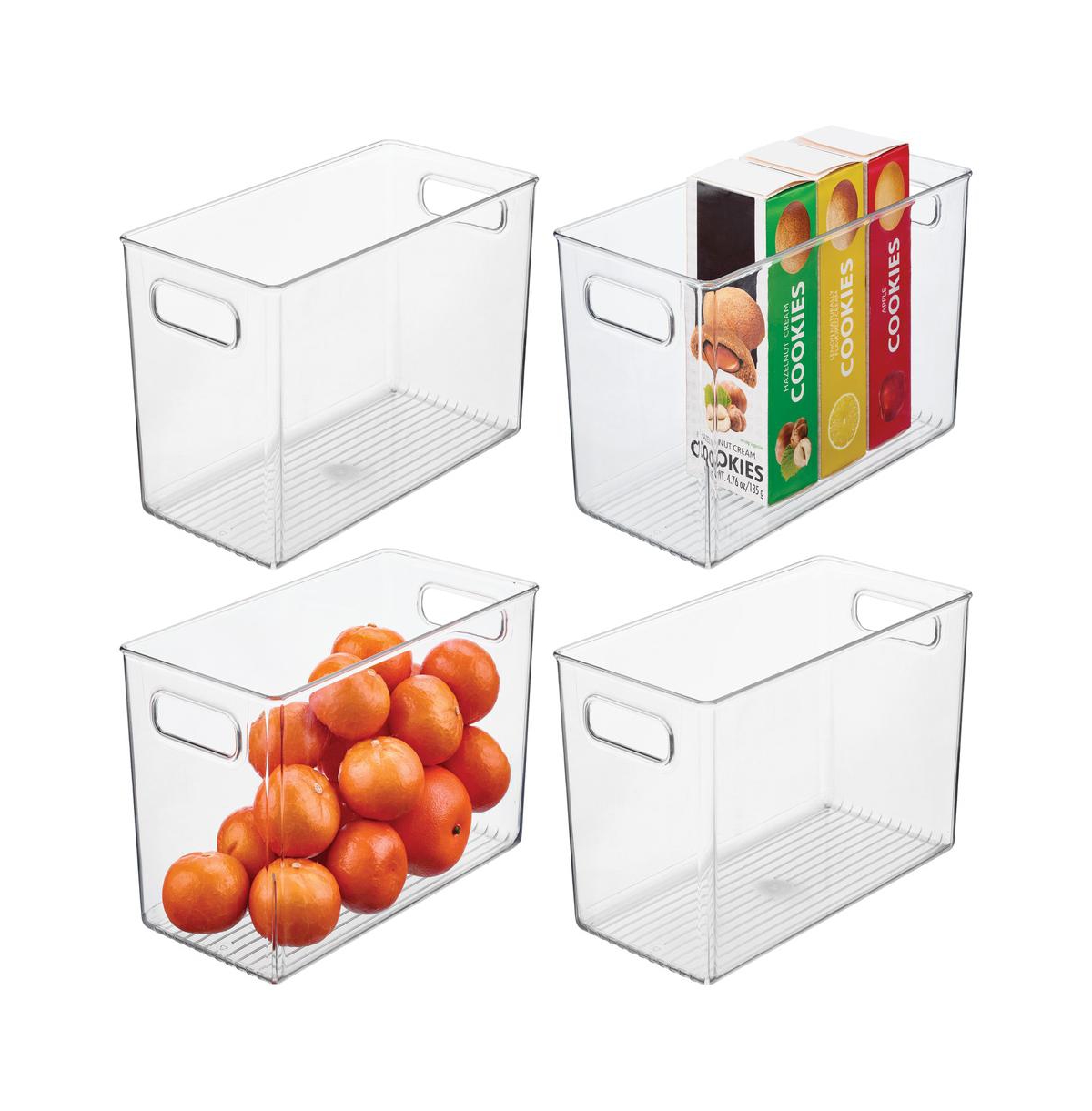 Click here for iDesign Pantry Storage Bin with Handles - Set of 4... prices