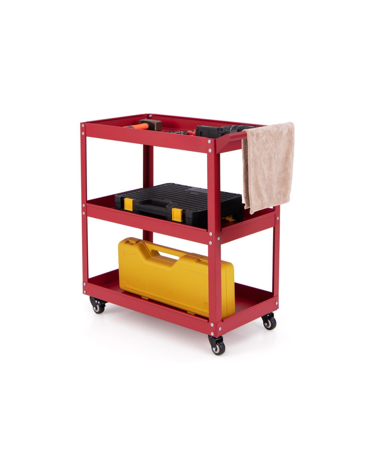 Click here for Akiudex 3-tier rolling tool cart with spacious she... prices
