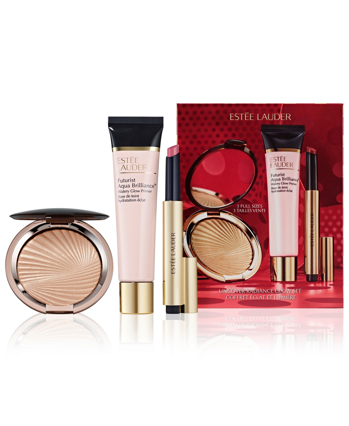 Click here for Estee Lauder 3-Pc. Uncover Radiance Glow Holiday M... prices