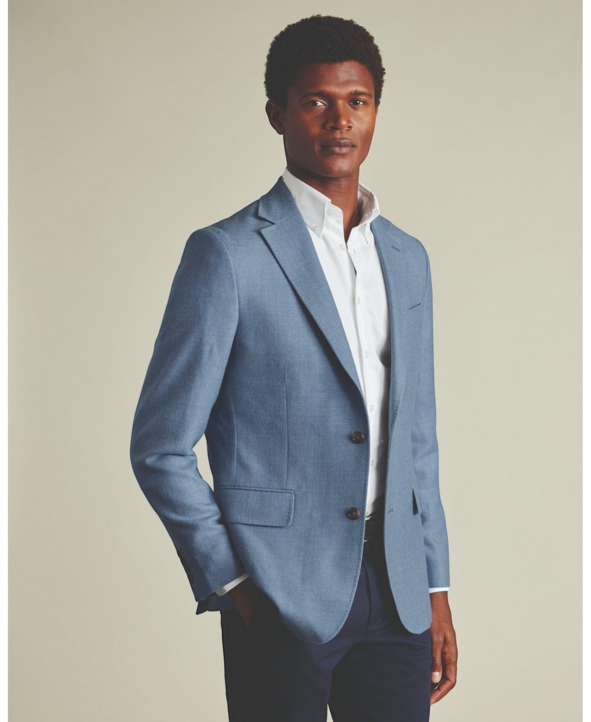 Click here for Charles Tyrwhitt Mens Wool Texture Twill Jacket -... prices