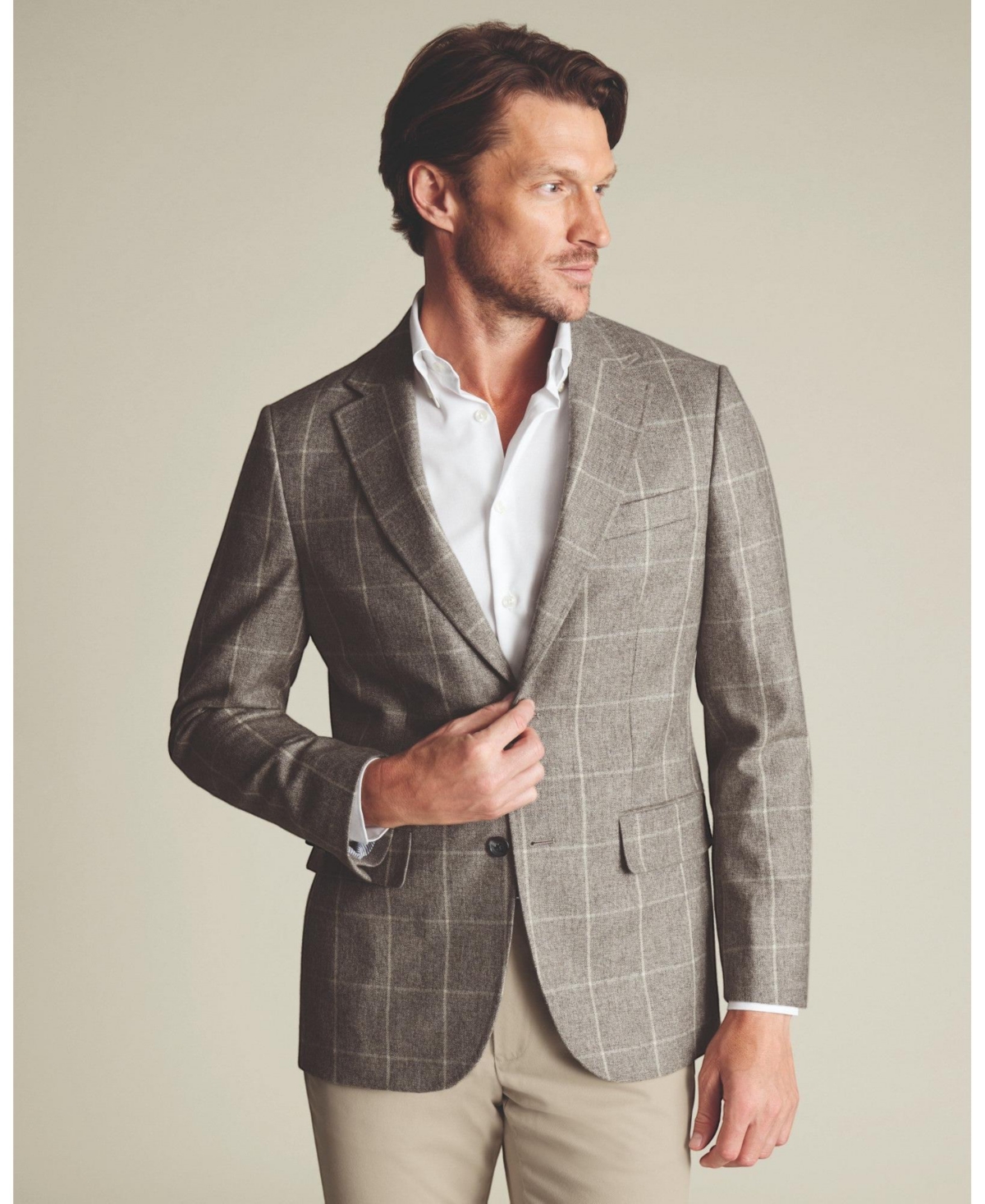 Click here for Charles Tyrwhitt Mens Wool Texture Twill Jacket -... prices