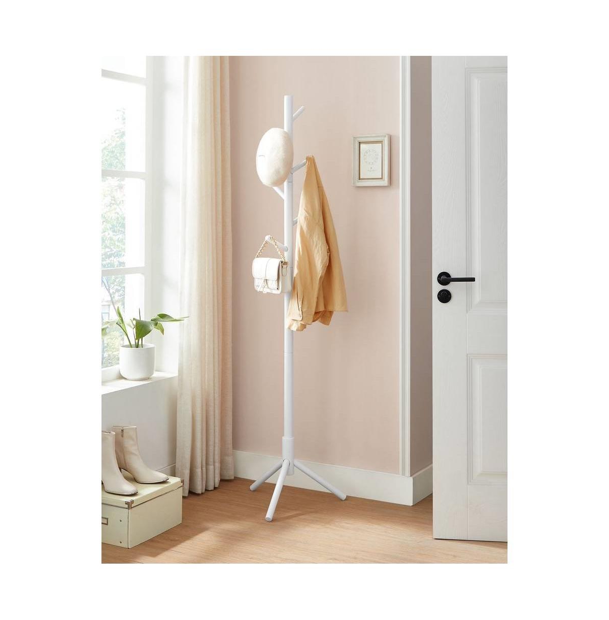 Click here for Slickblue Freestanding Solid Wood Coat Rack with 8... prices