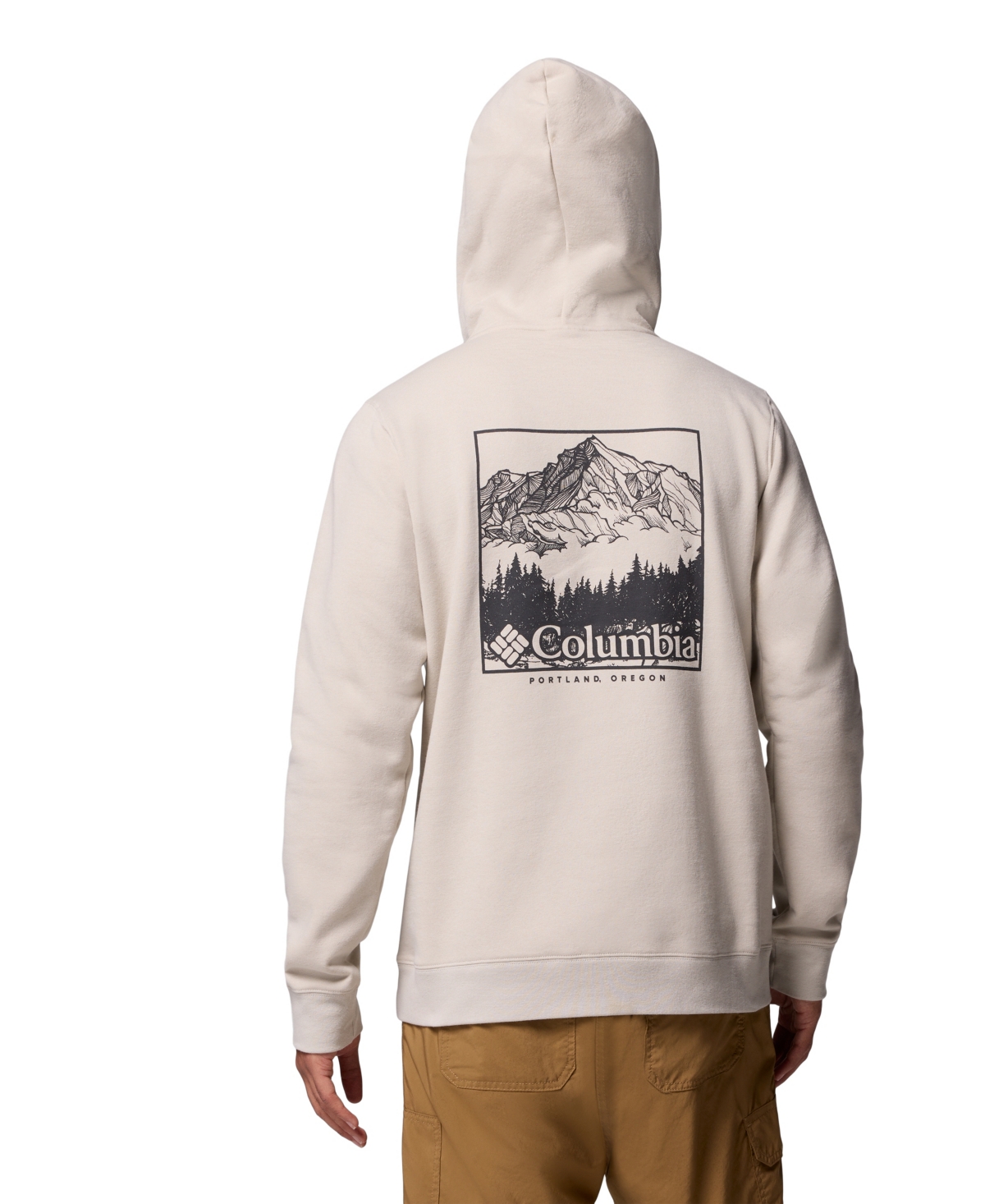 Click here for Columbia Mens Trek Graphic Hoodie - Dark stone  Me... prices