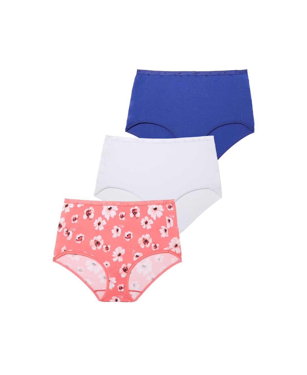 Click here for Avenue Womens Full-Cut Cotton Spandex Brief 3-Pack... prices