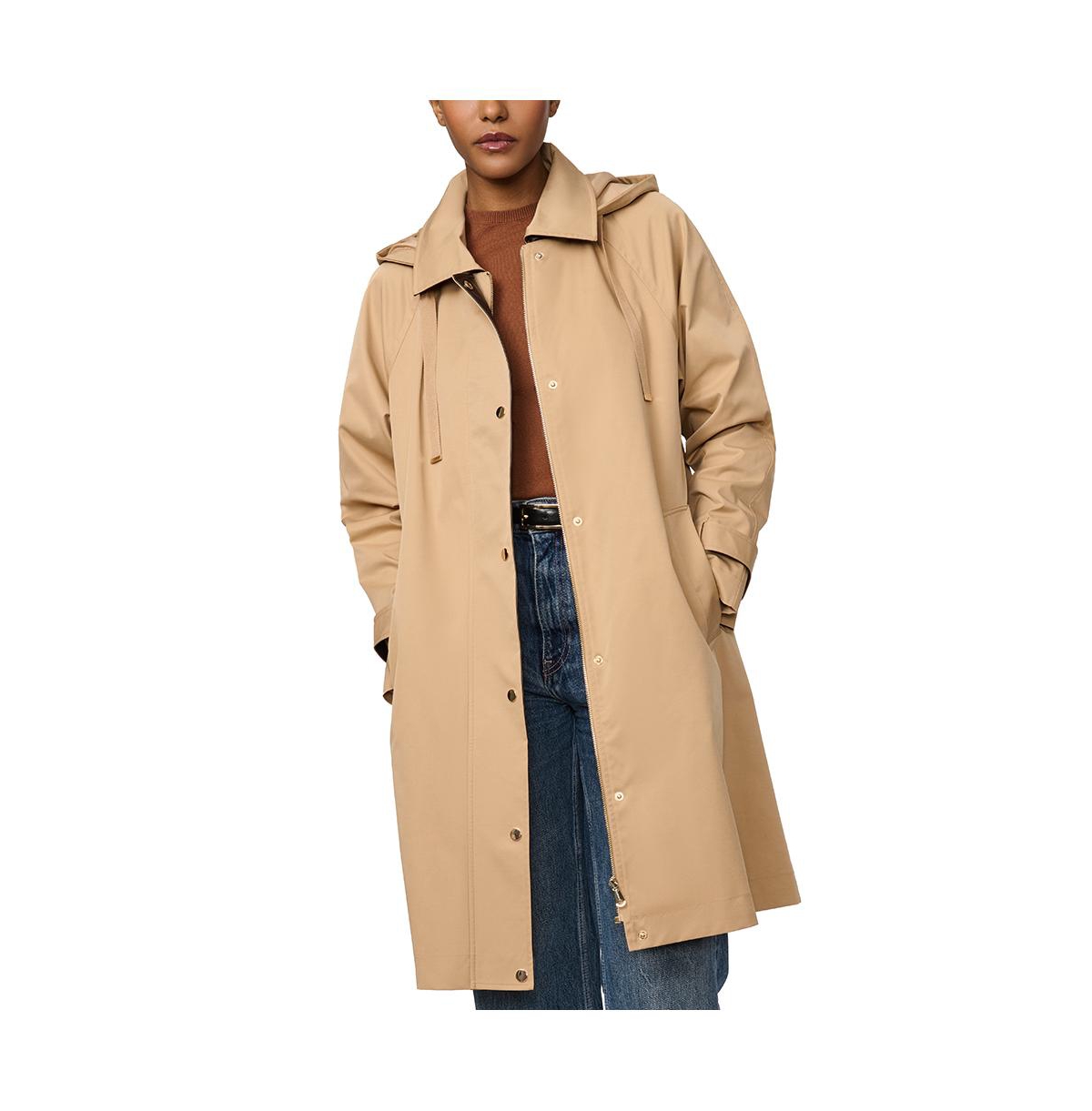 Click here for Bernardo Rain Parka with Hood - Khaki prices