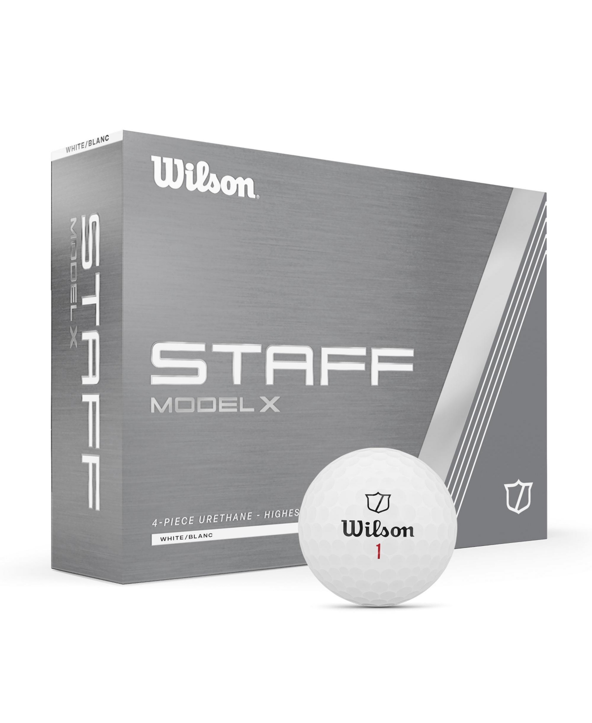 Click here for Wilson Staff Model X Golf Balls - Dozen - White prices