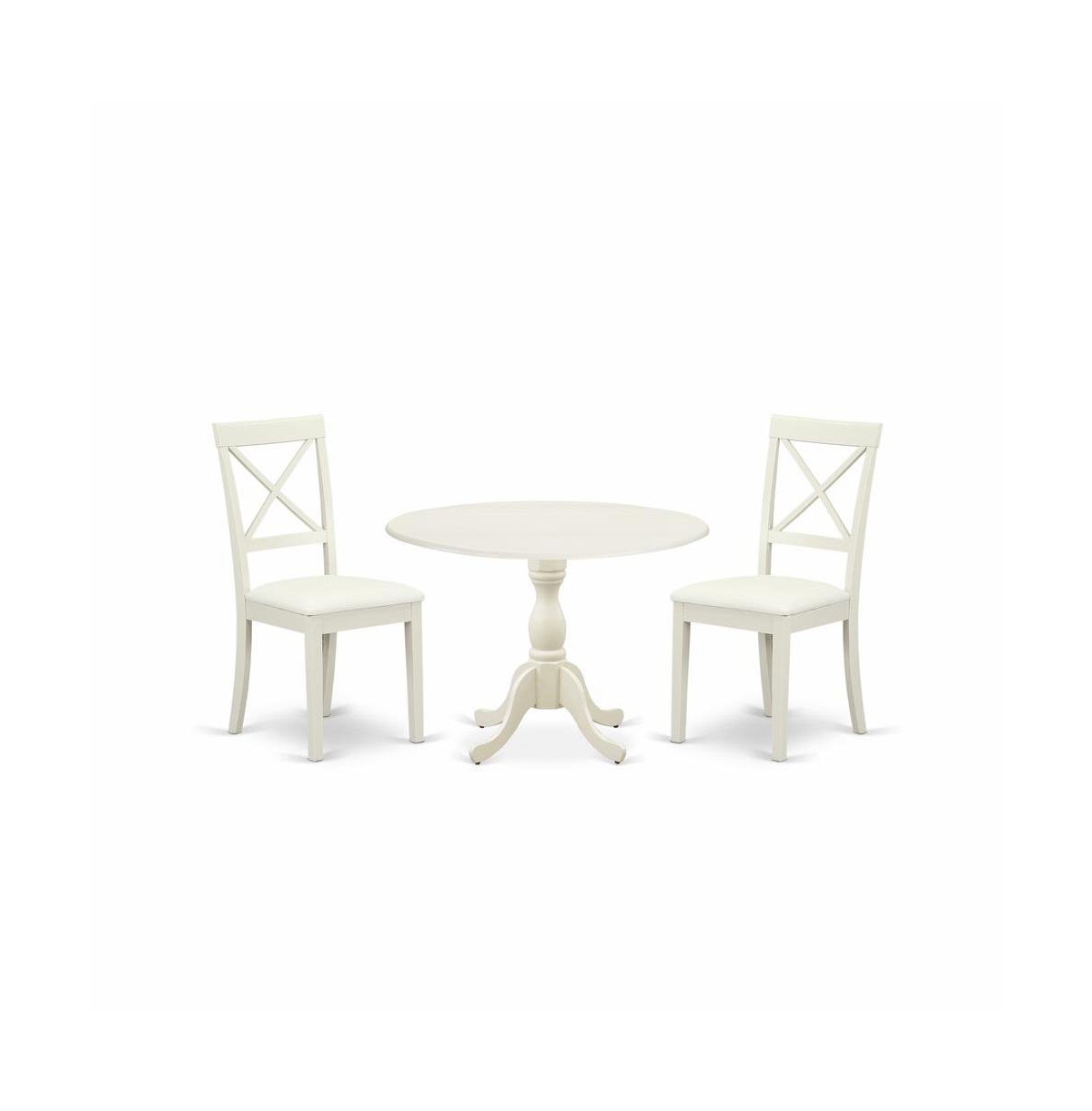 Click here for East West Furniture 3 Piece Dinning Room Table Set... prices