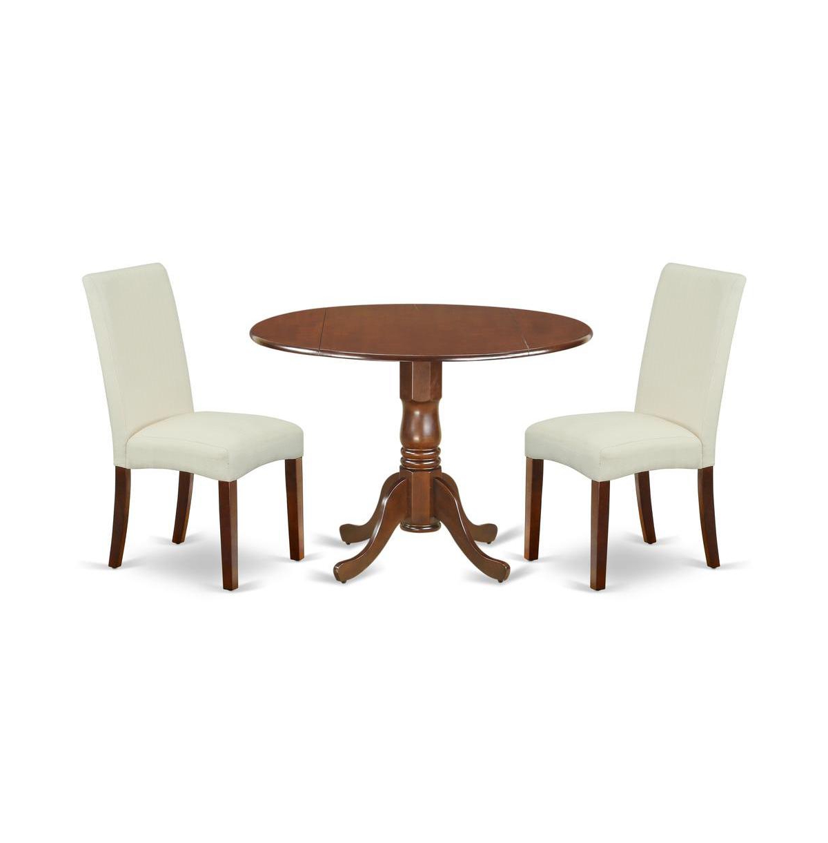Click here for East West Furniture Dining Room Set Mahogany - Mah... prices