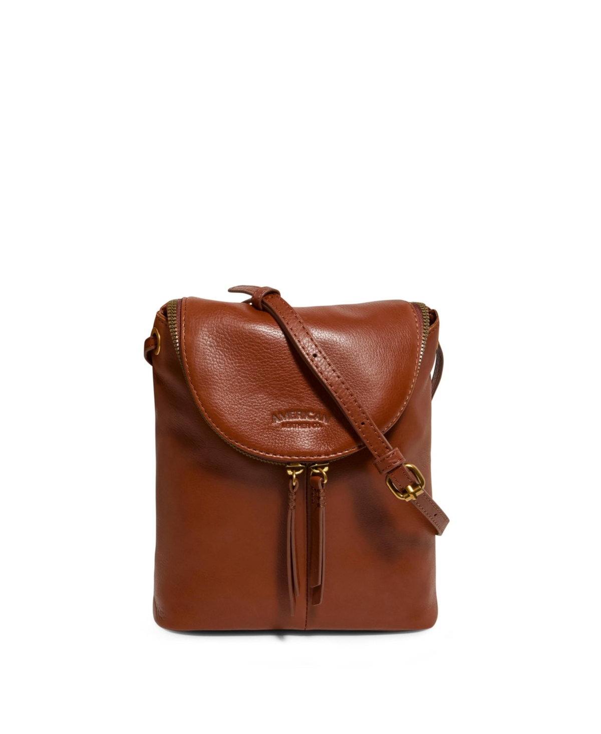 Click here for American Leather Co. Hampton Large Zip Around Cros... prices