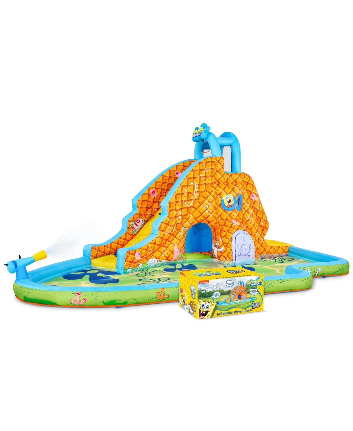 Click here for Sunny & Fun SpongeBob Slide âN Spray Inflatable... prices