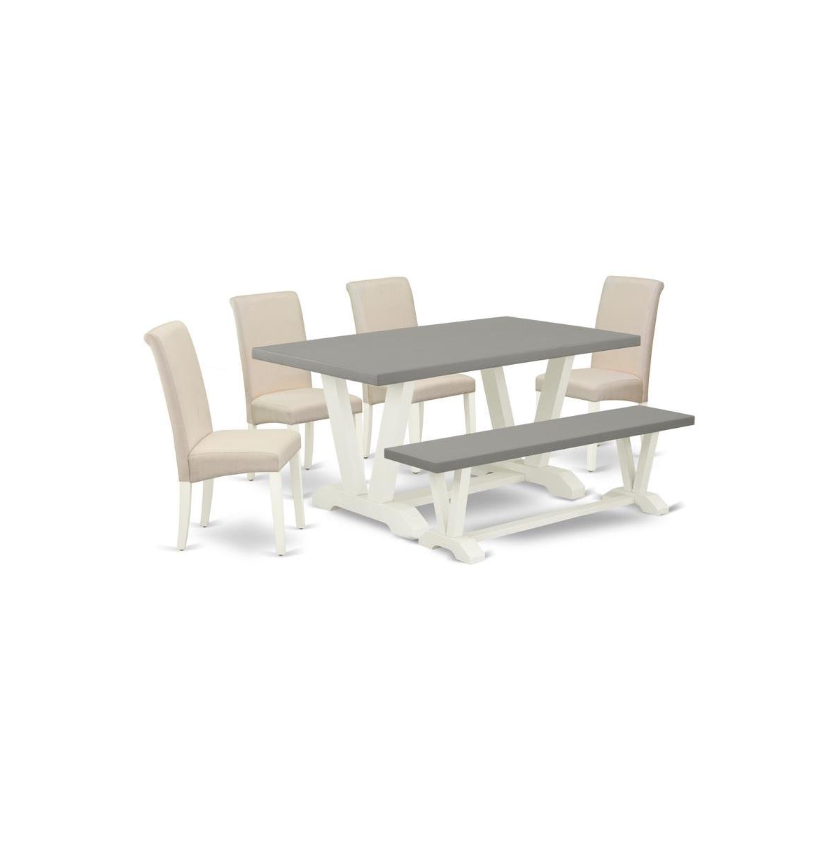 Click here for East West Furniture 6-Piece Beautiful Dining Table... prices