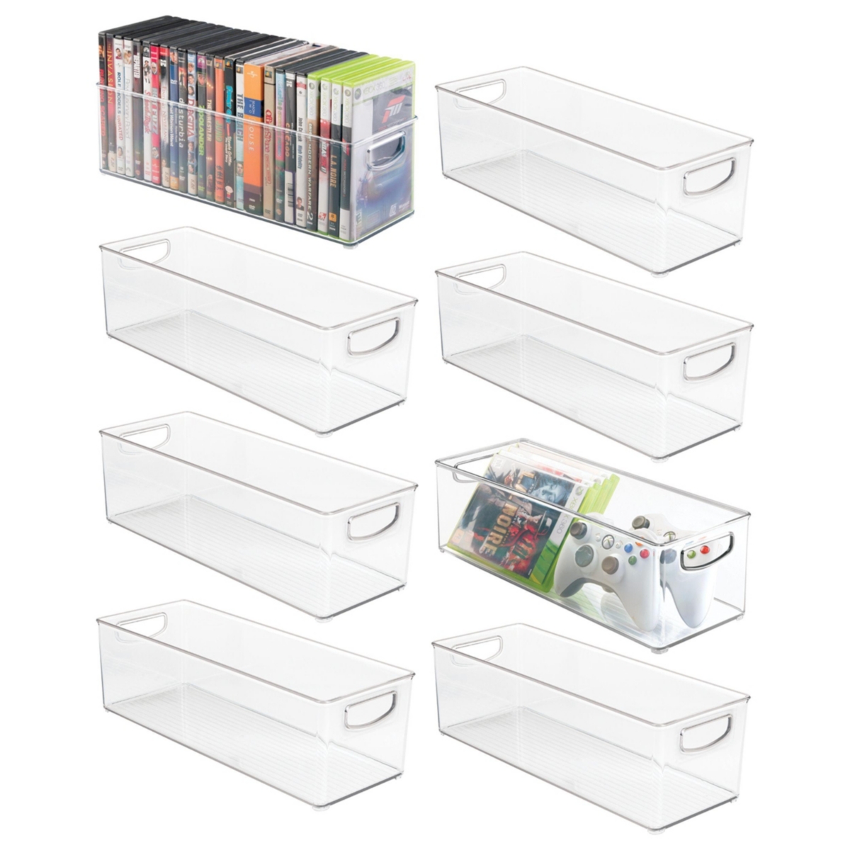 Click here for mDesign Plastic Video Game and Dvd Storage Home Or... prices