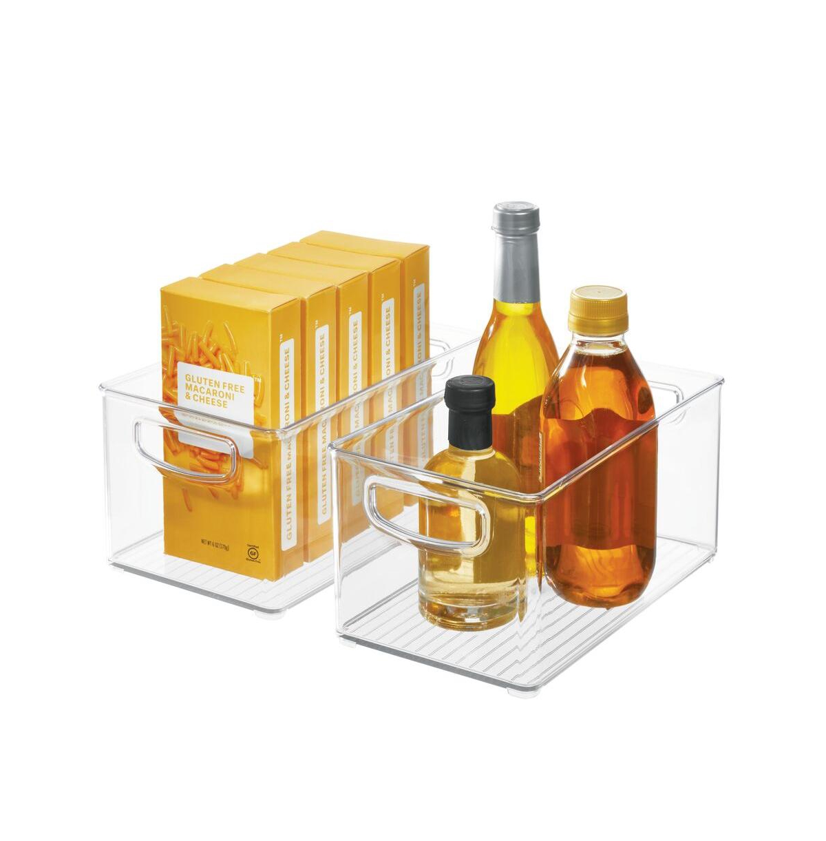 Click here for iDesign Plastic Storage Bins with Handles - Set of... prices