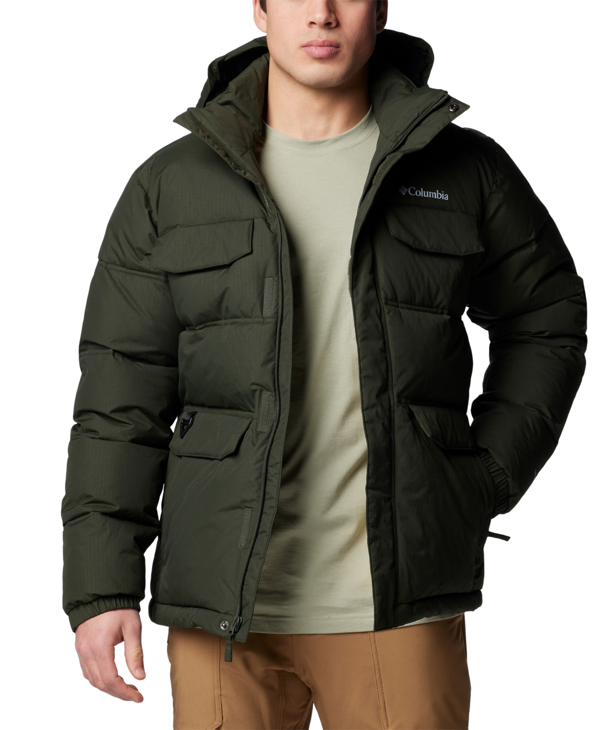 Click here for Columbia Mens Landroamer Puffer Jacket - Greenscap... prices