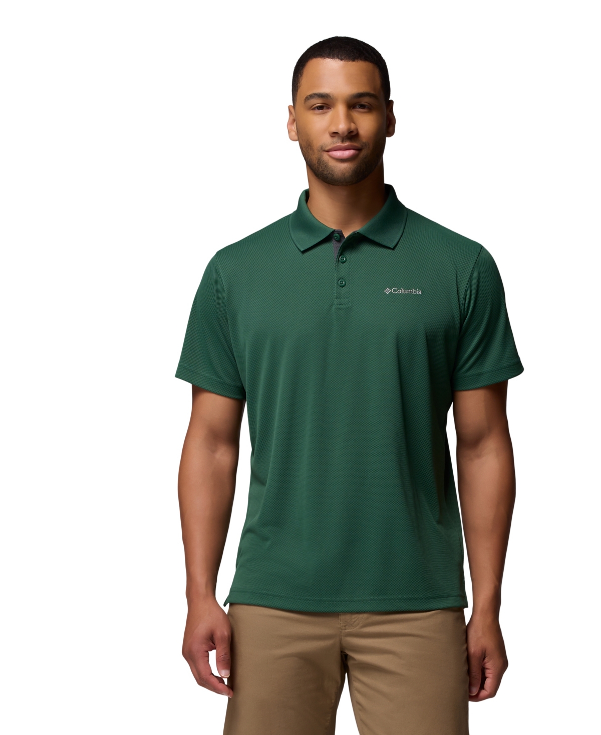 Click here for Columbia Mens Utilizer Polo Shirt - Rain forest prices