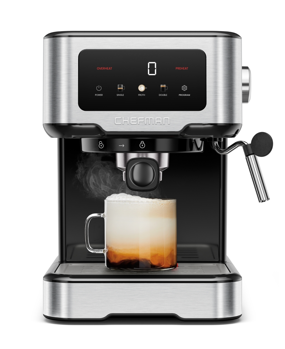Click here for Chefman Craft Brew Espresso Machine - Silver prices