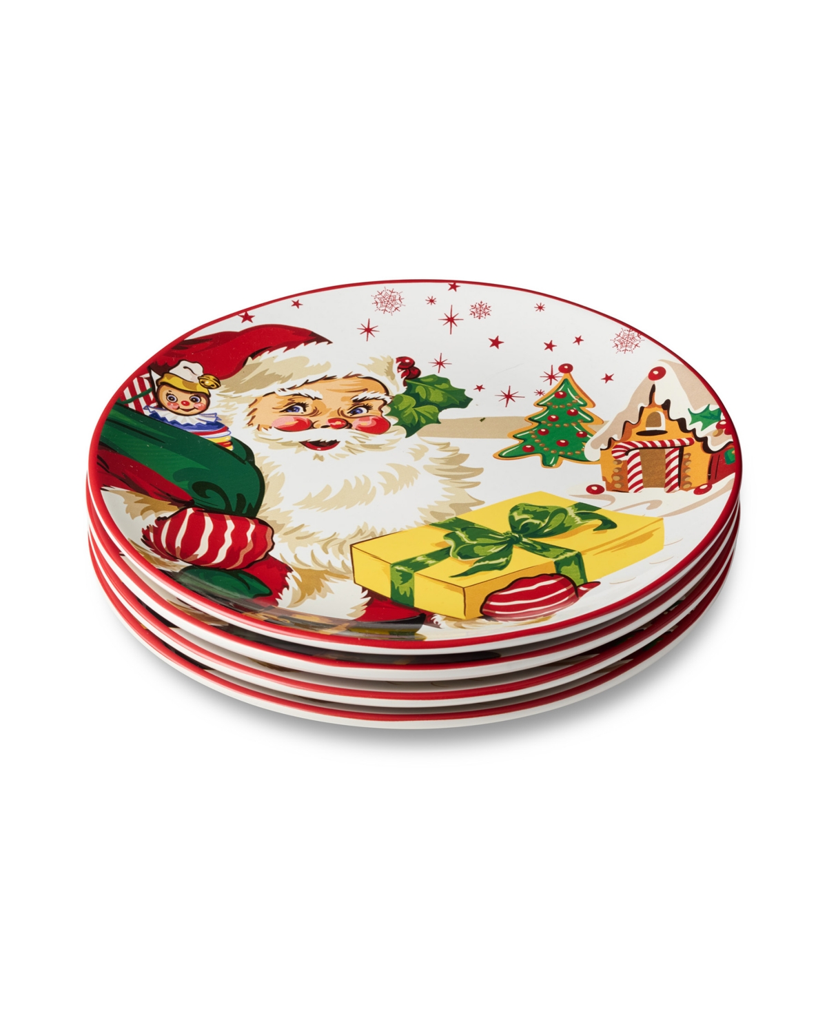 Click here for Certified International Santas Retro Christmas Din... prices