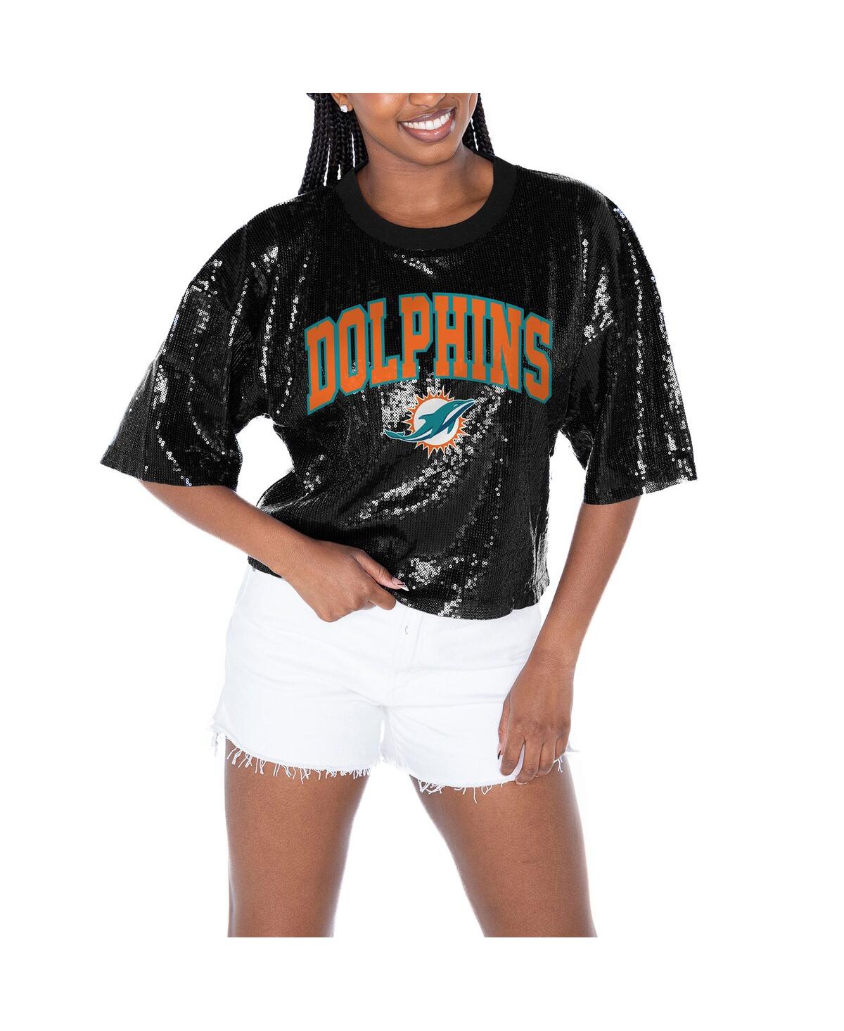 Click here for Gameday Couture Womens Black Miami Dolphins Rise U... prices