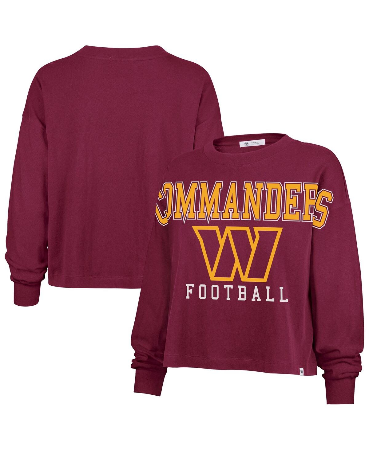 Click here for 47 Brand Womens Burgundy Washington Commanders Out... prices