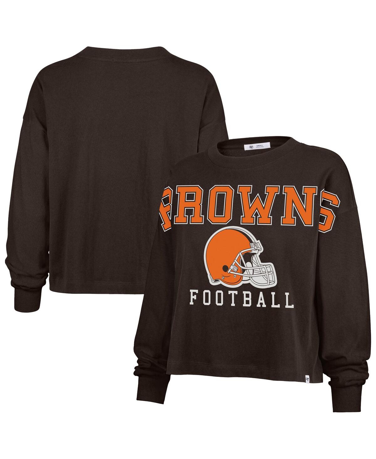 Click here for 47 Brand Womens Brown Cleveland Browns Outreach Ci... prices