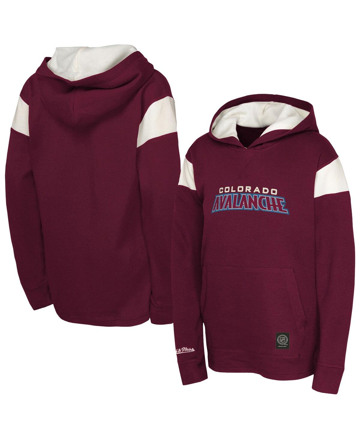 Click here for Mitchell & Ness Big Boys and Girls Burgundy Colora... prices