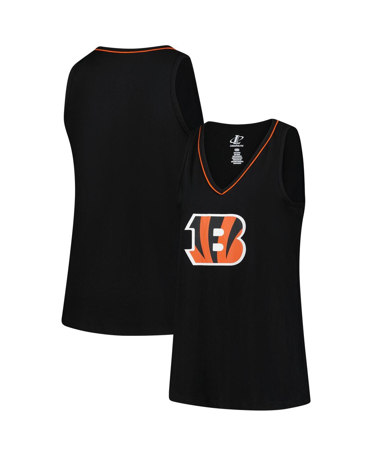 Click here for Logo Athletic Womens Black Cincinnati Bengals Plus... prices