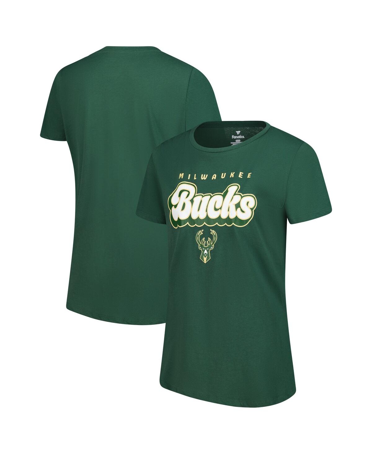 Click here for Fanatics WomensÂ Hunter Green Milwaukee Bucks Top... prices