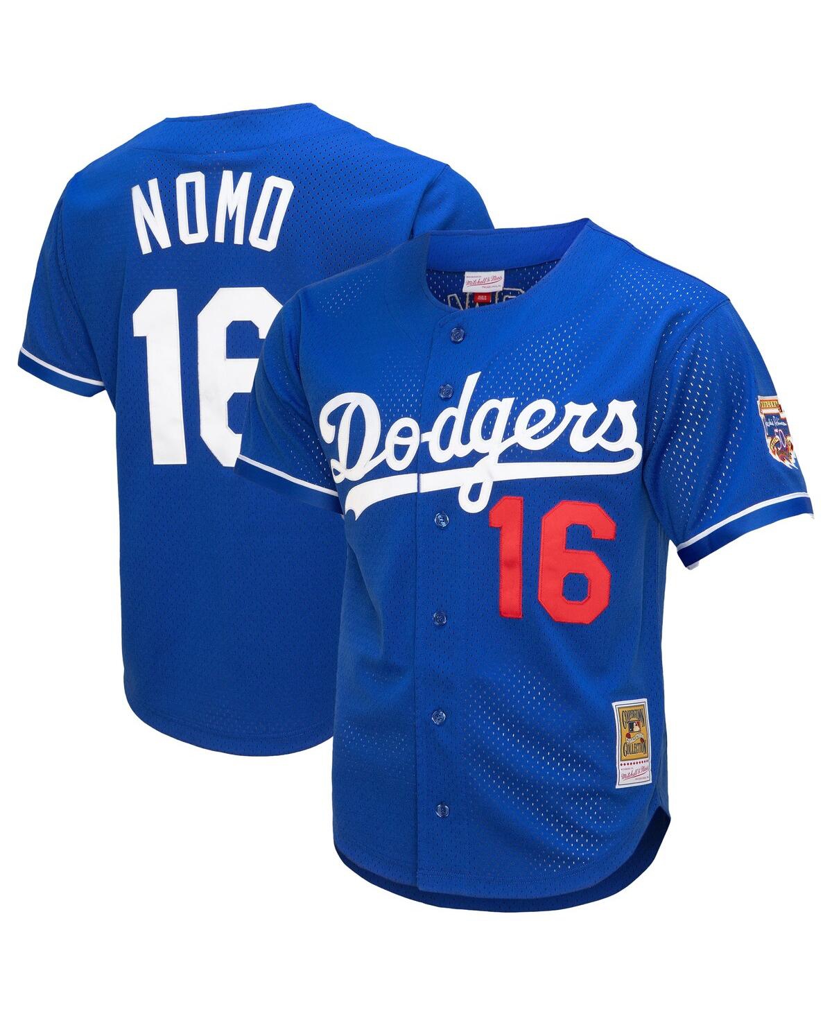 Click here for Mitchell & Ness Mens Hideo Nomo Royal Los Angeles... prices