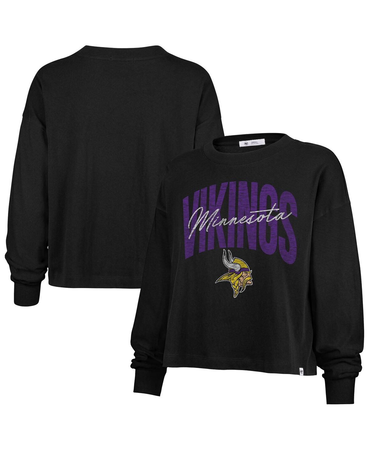 Click here for 47 Brand Womens Black Minnesota Vikings Muse Sydne... prices