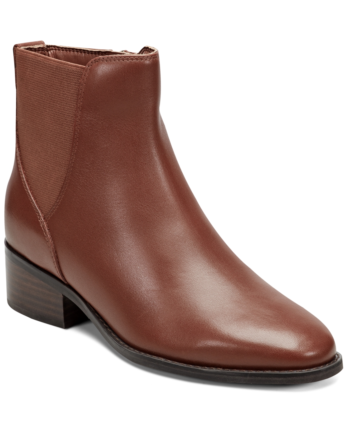 Click here for Rockport Womens Piper Leather Booties - Dark Natur... prices