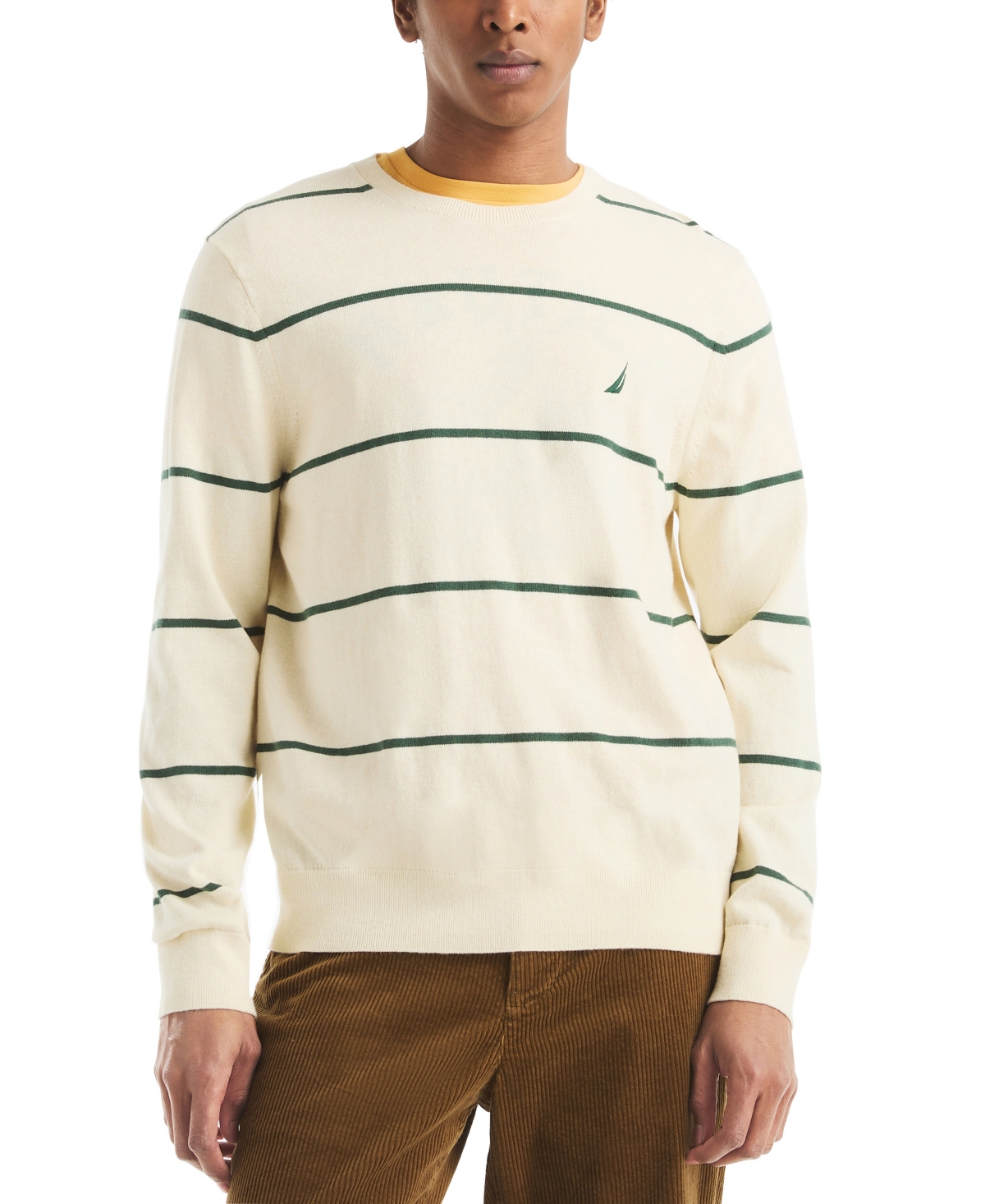 Click here for Nautica Mens Performance Striped Crewneck Sweater... prices