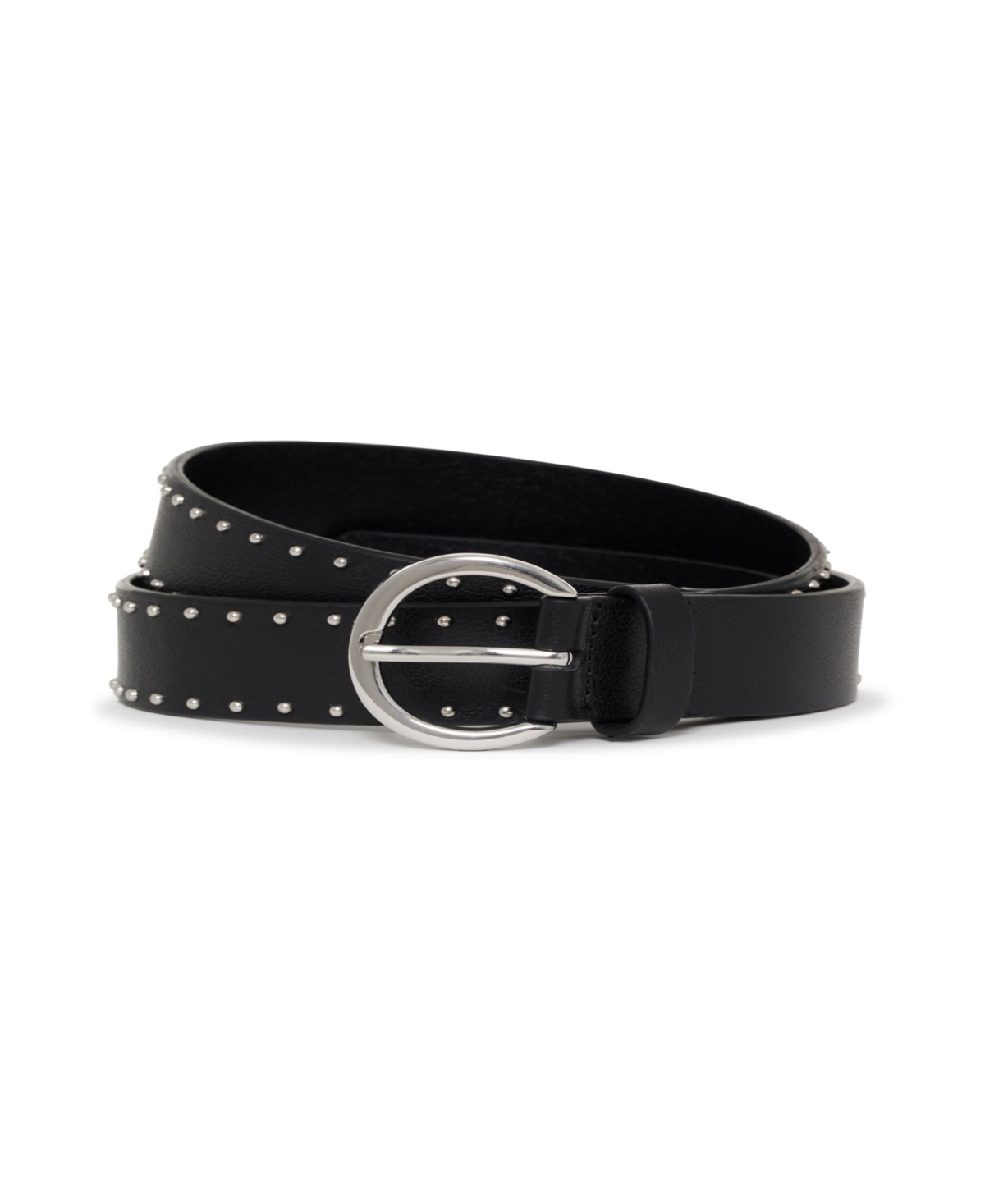 Click here for Sanctuary Womens Riot Leather Belt - Black prices