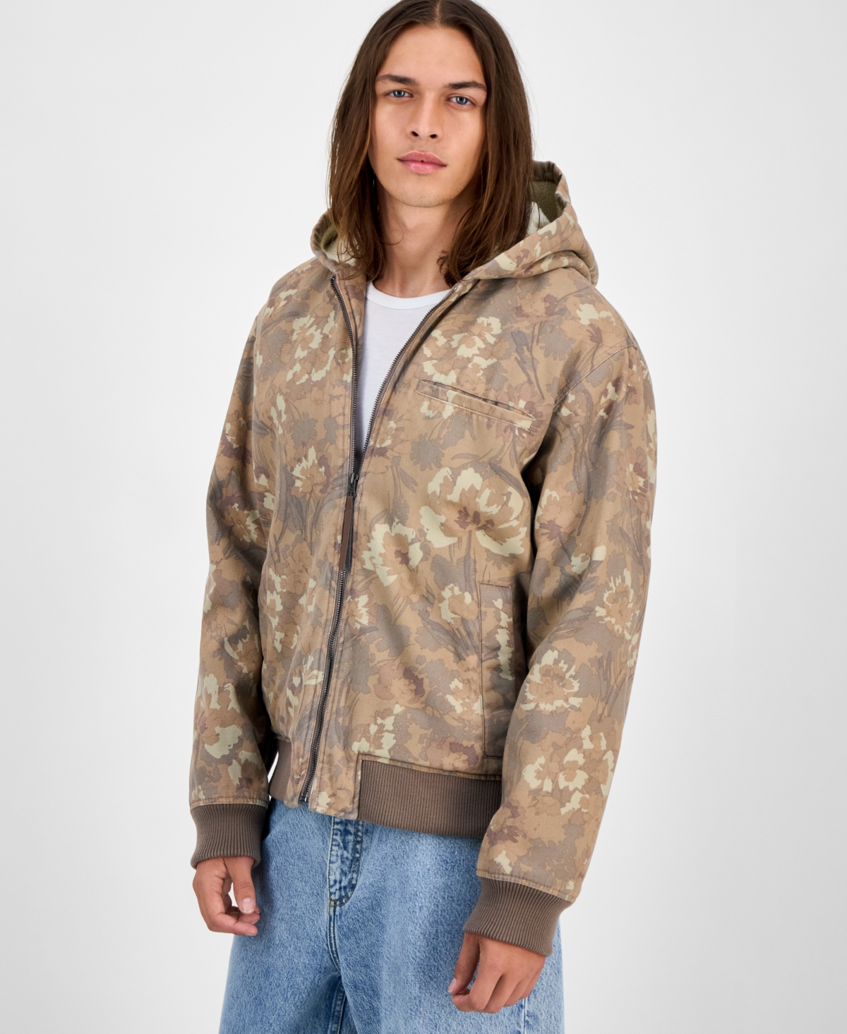 Click here for Sun + Stone Mens Gwynn Hooded Jacket  Macys Exclus... prices