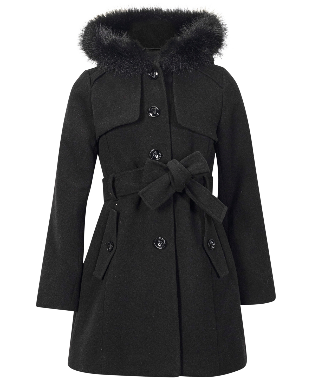 Click here for S Rothschild & Co Big Girls Belted Trench Coat - B... prices