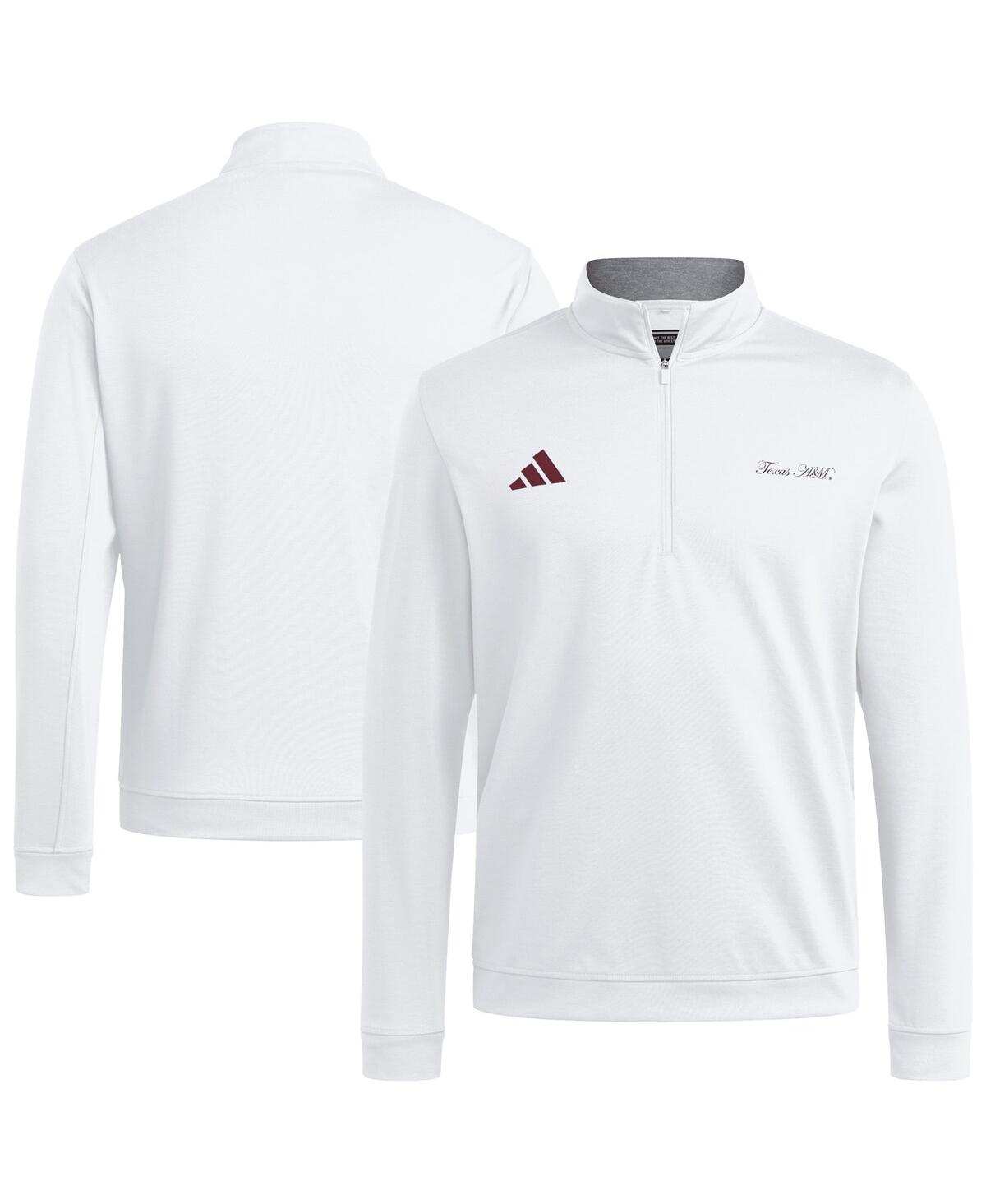 Click here for Adidas Mens White Texas A&M Aggies Elevated Quarte... prices