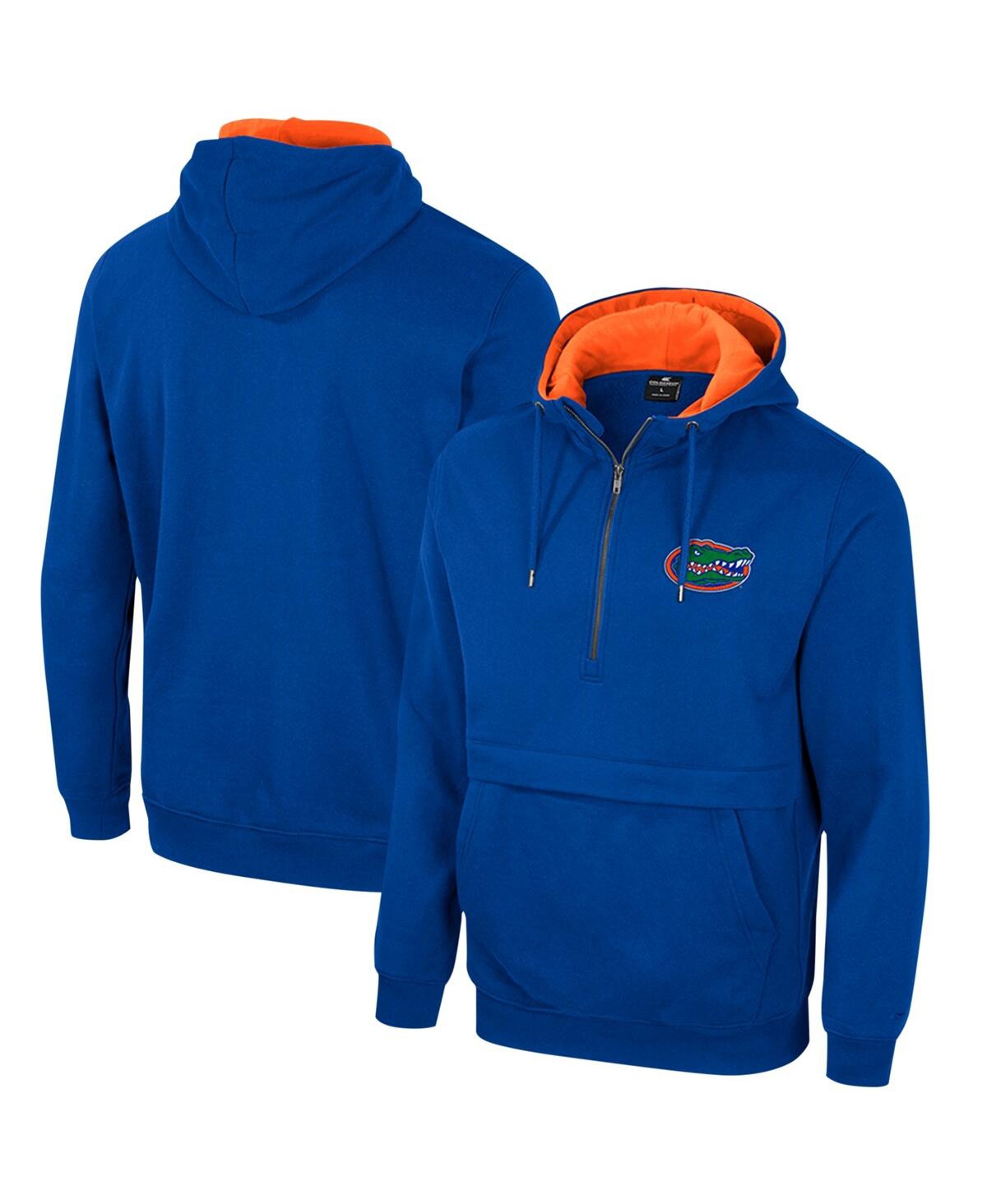 Click here for Colosseum Mens Royal Florida Gators Half-Zip Hoodi... prices