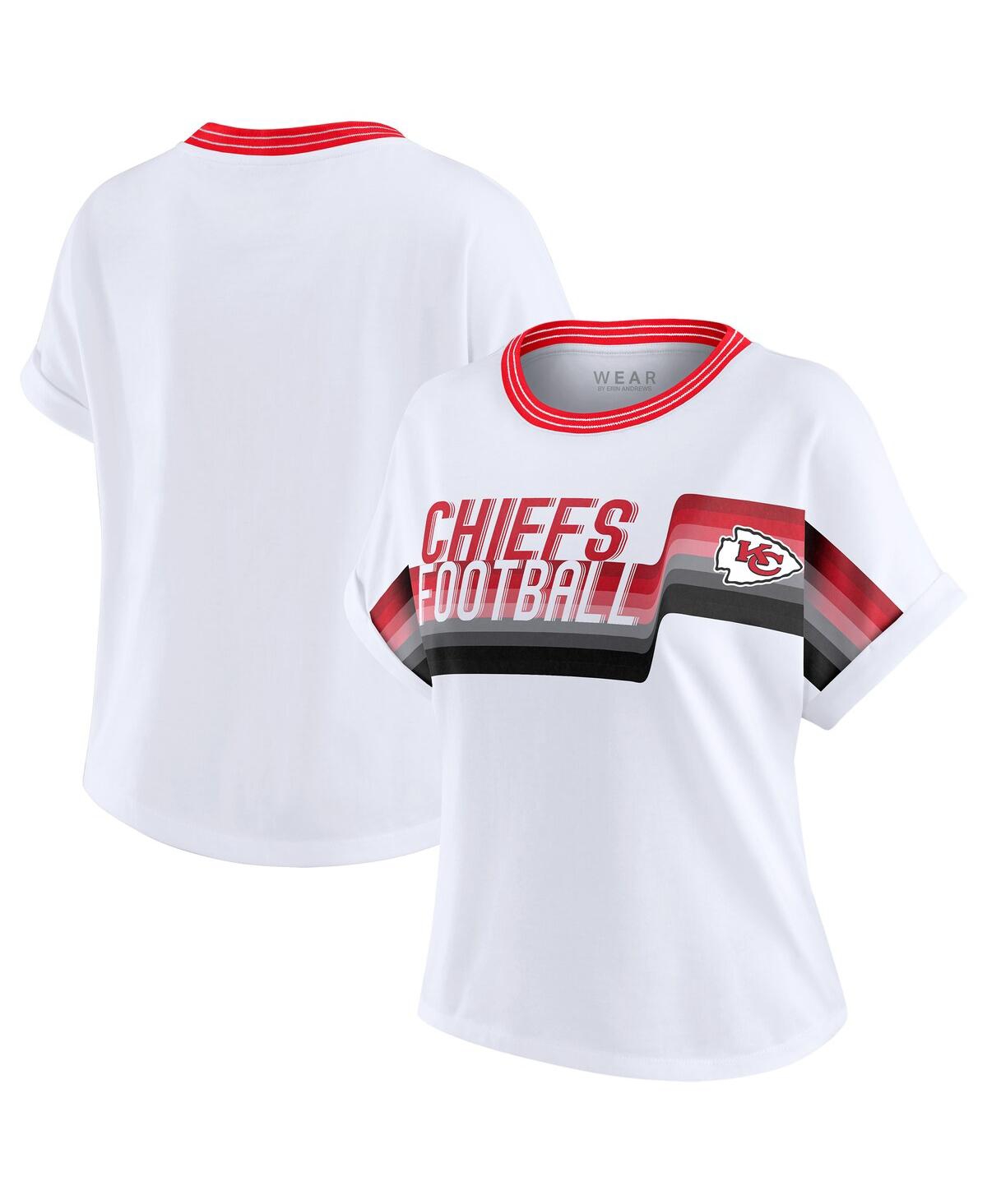 Click here for Wear by Erin Andrews Womens White Kansas City Chie... prices