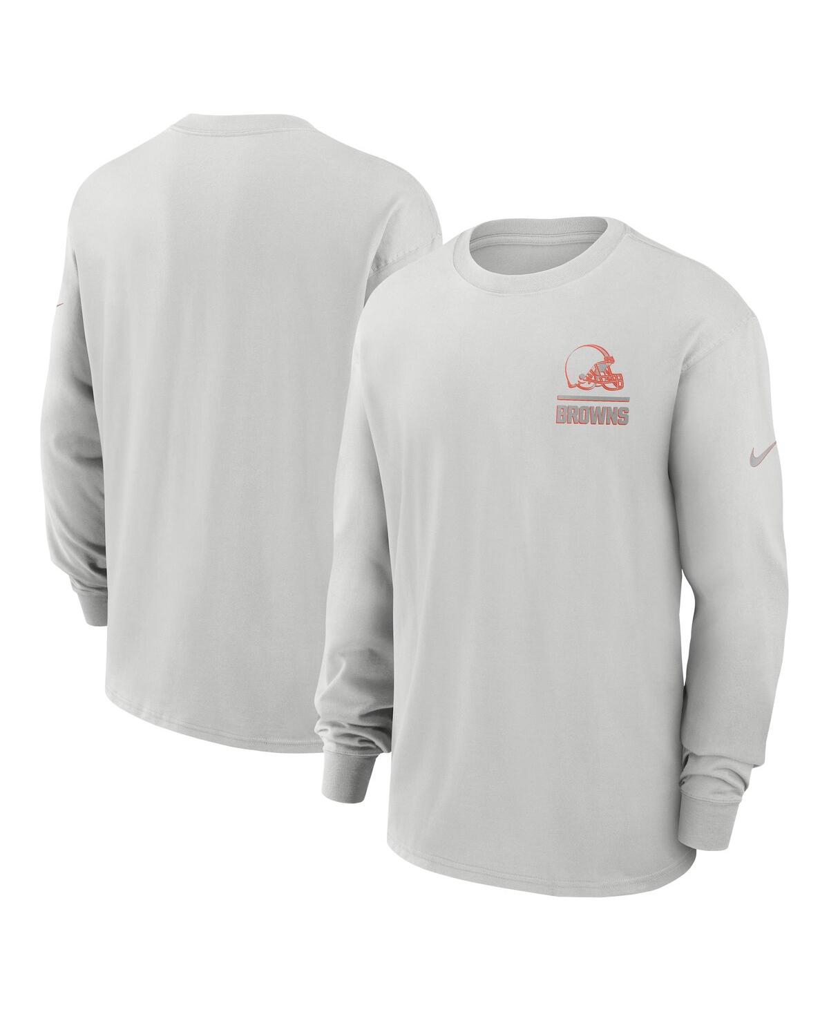 Click here for Nike Mens Gray Cleveland Browns Essential Heavy Ma... prices