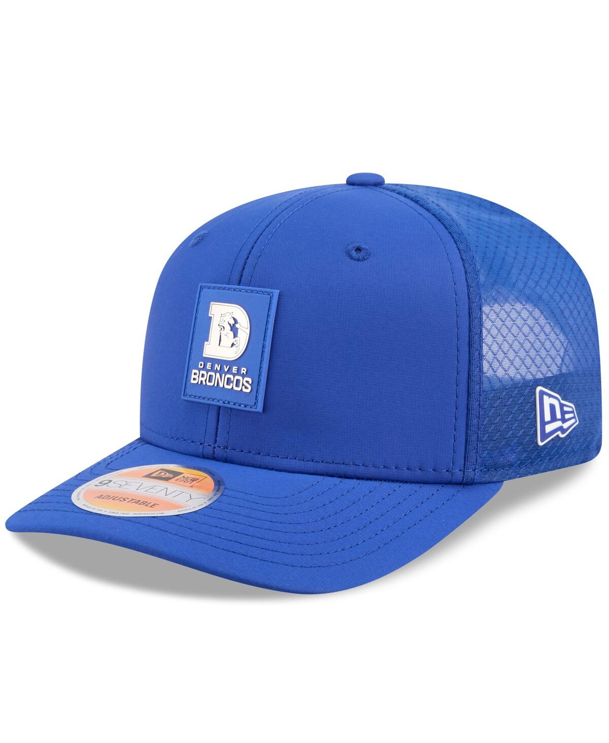Click here for New Era Mens Royal Denver Broncos 2025 Sideline Th... prices