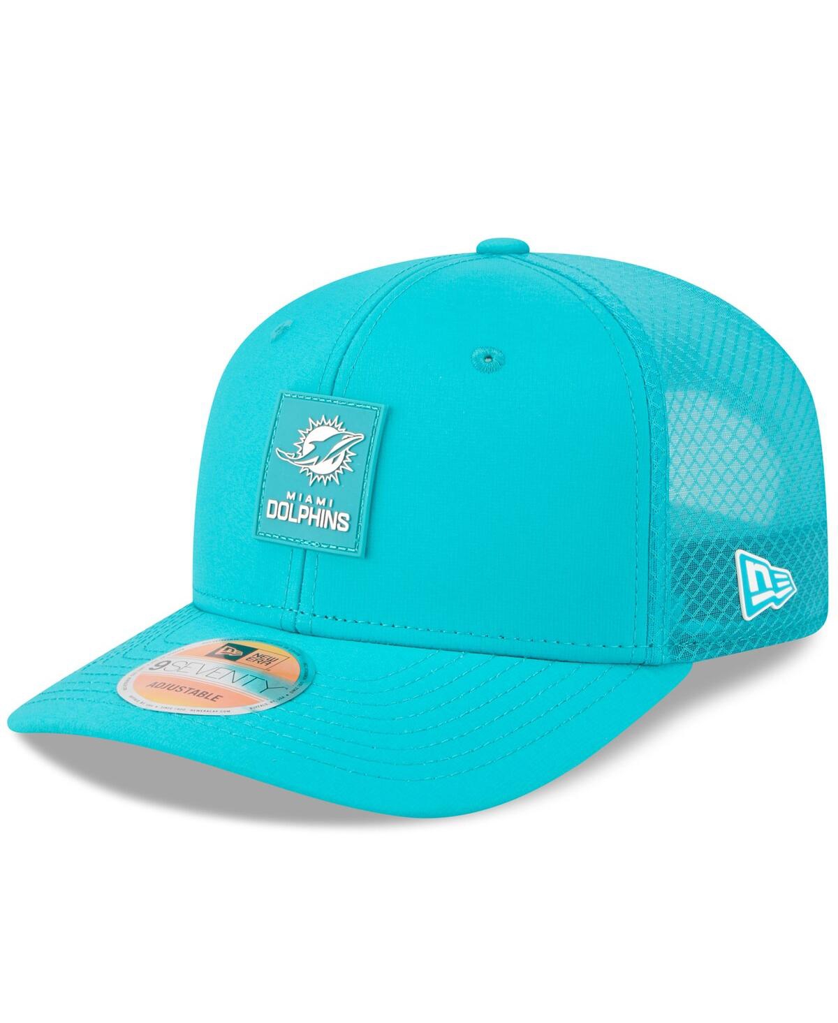 Click here for New Era Mens Aqua Miami Dolphins 2025 Sideline 9SE... prices