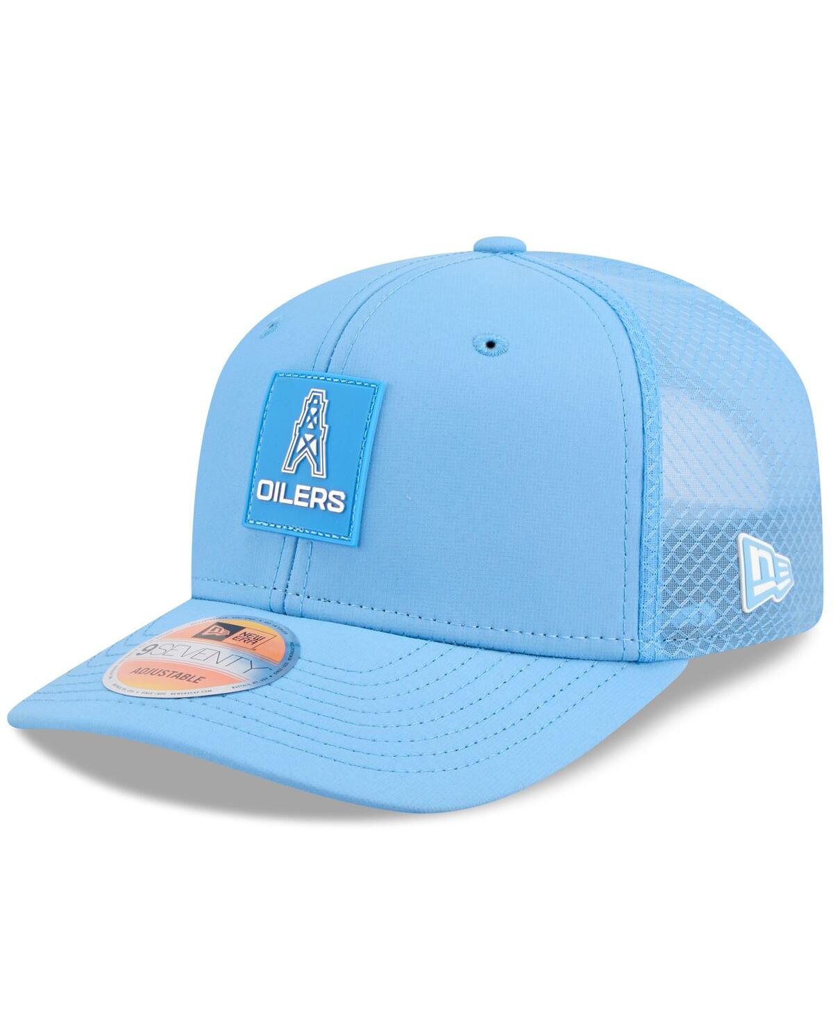 Click here for New Era Mens Light Blue Houston Oilers 2025 Sideli... prices