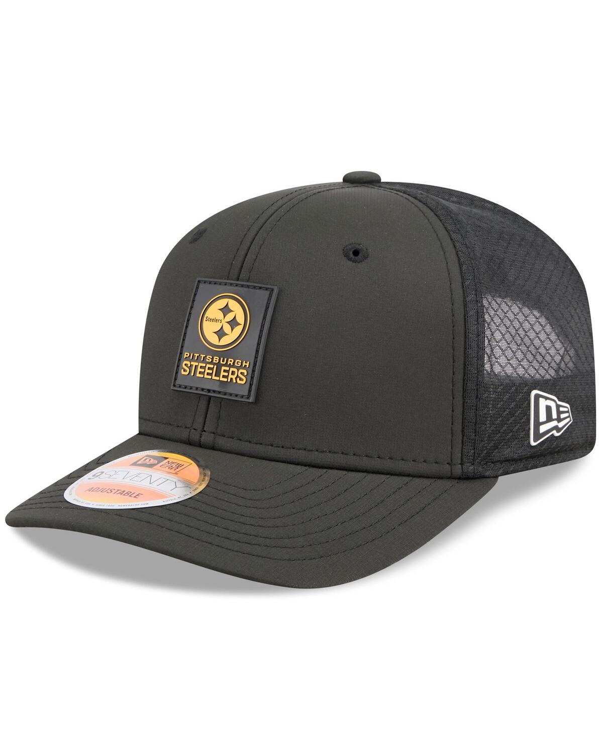 Click here for New Era Mens Black Pittsburgh Steelers 2025 Sideli... prices