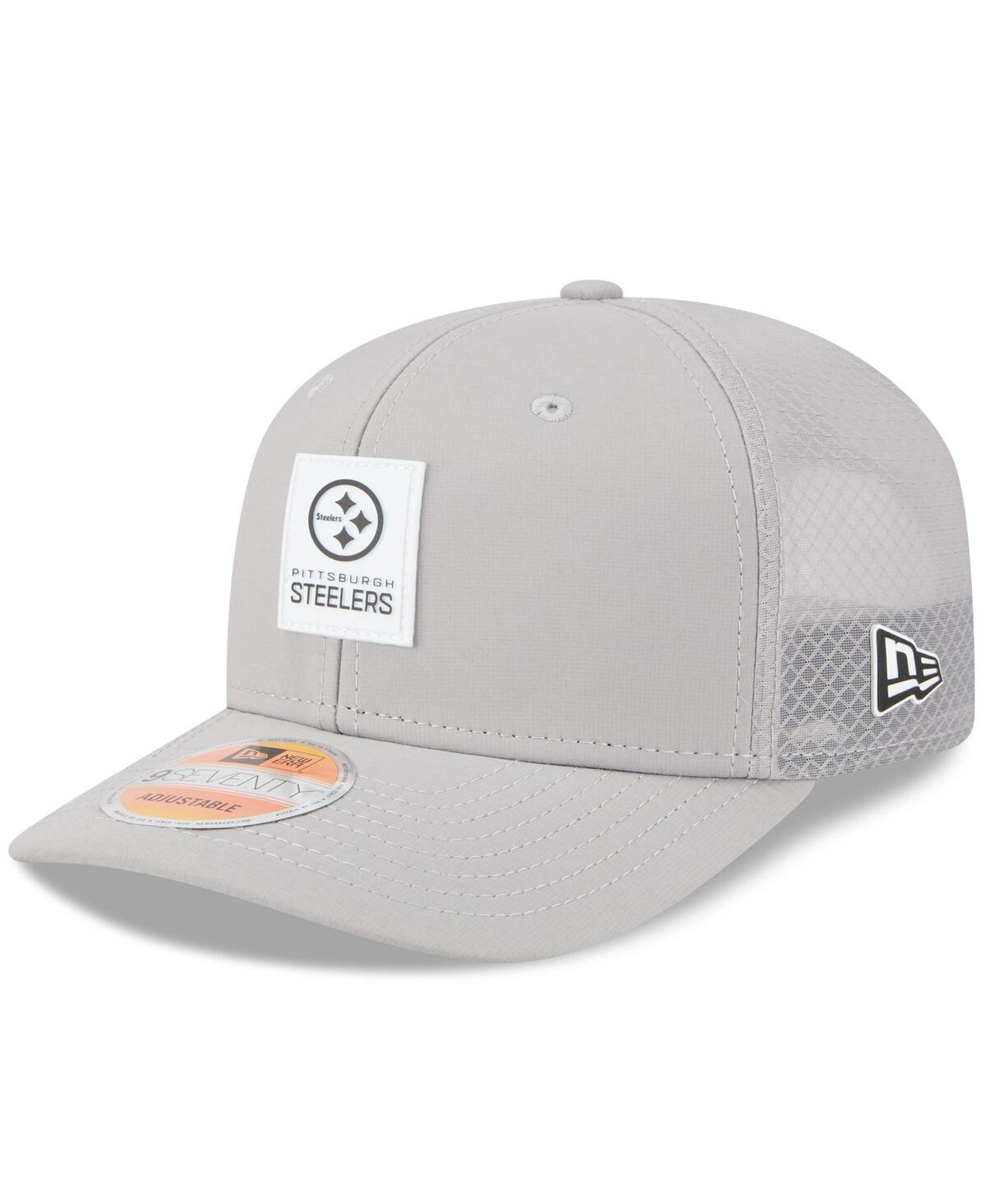 Click here for New Era Mens Gray Pittsburgh Steelers 2025 Sidelin... prices