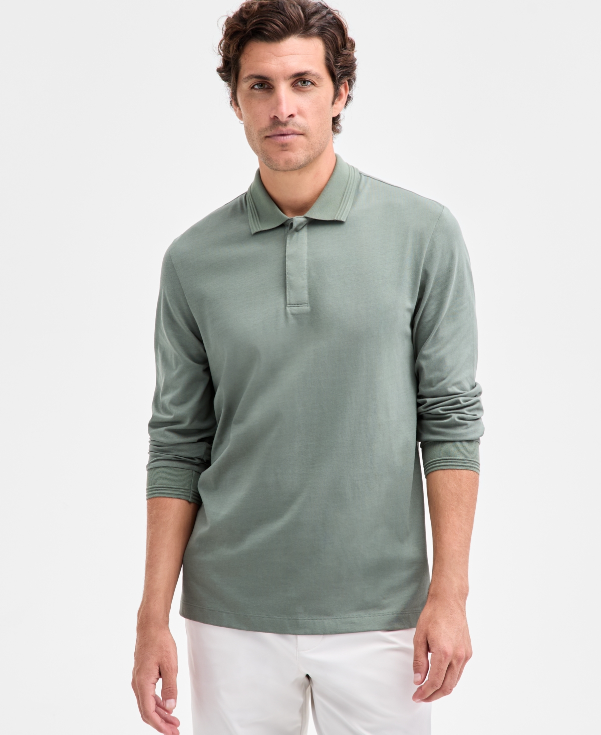 Click here for Alfani Mens Mercerized Polo Shirt  Created for Mac... prices