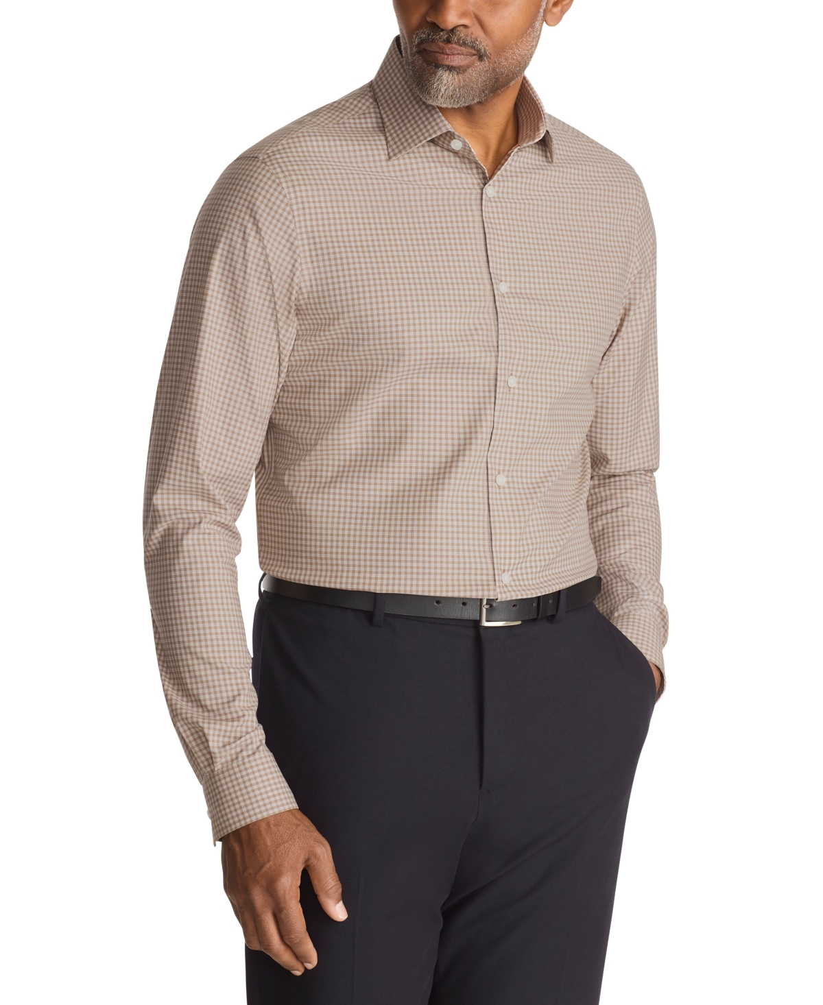 Click here for Michael Kors Mens Collared Regular Fit Dress Shirt... prices